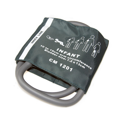 Infant Cuff 10 to 19 cm Arm single-tube Reusable cuff For Patient NIBP ...