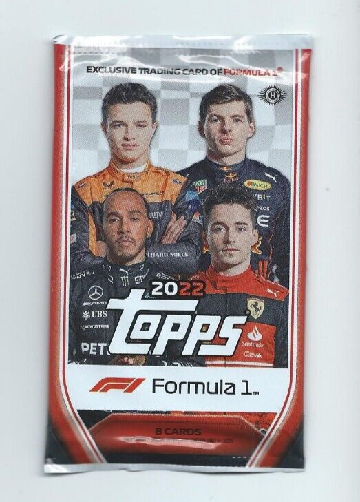 2022 Topps Paper Formula 1 F1 Racing 1 HOBBY Pack 8 Card Pack | eBay