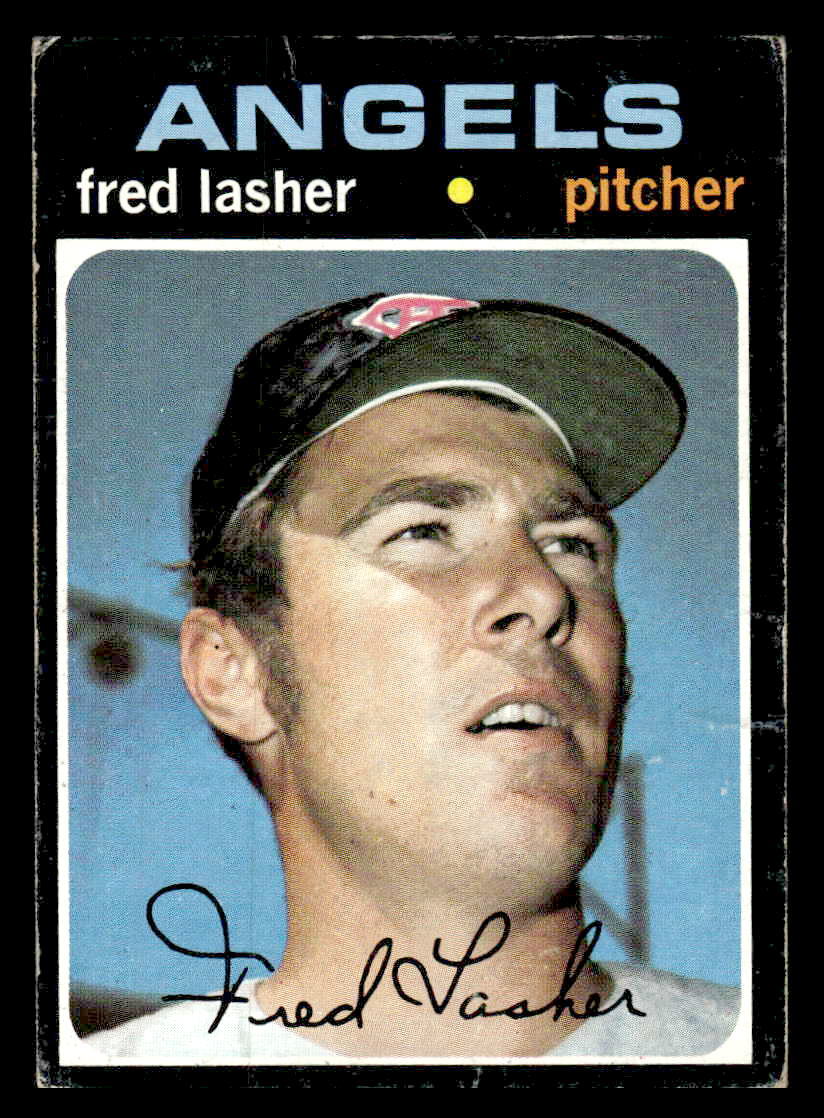 1971 Topps #707 Fred Lasher Very Good | eBay