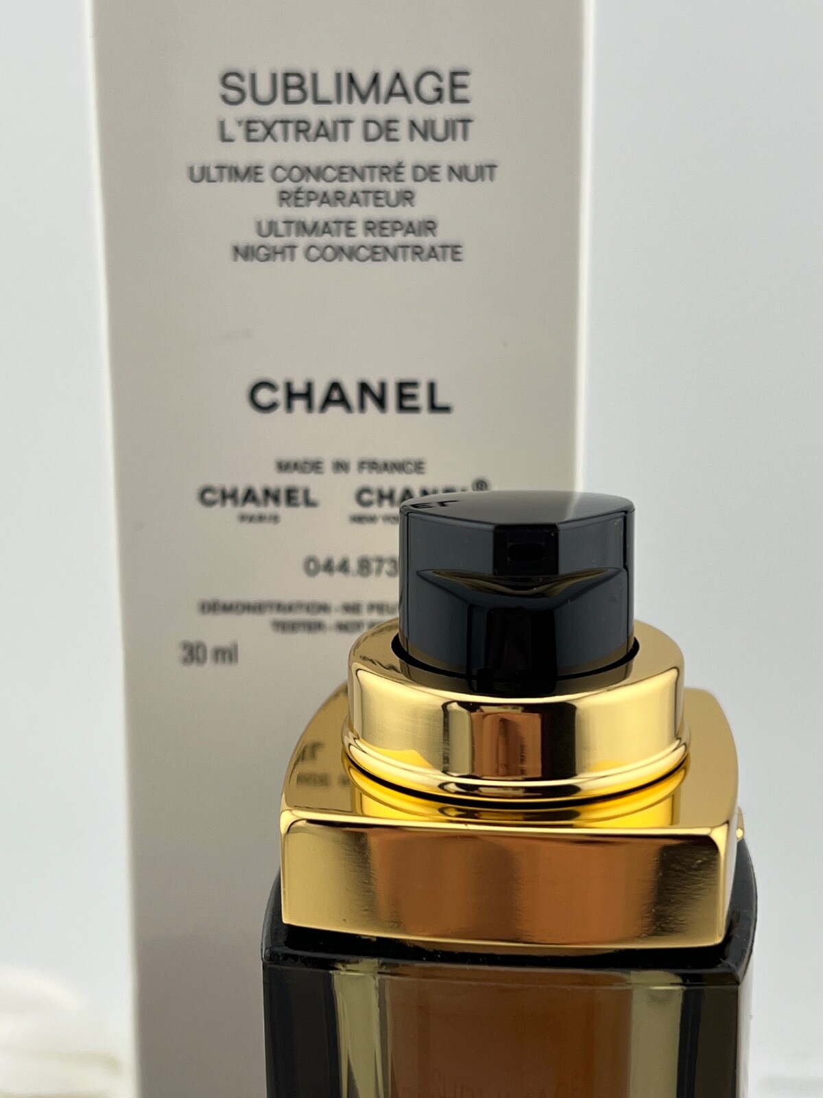 Chanel SUBLIMAGE L'EXTRAIT DE NUIT REPAIR NIGHT CONCENTRATE NIB 100% ...