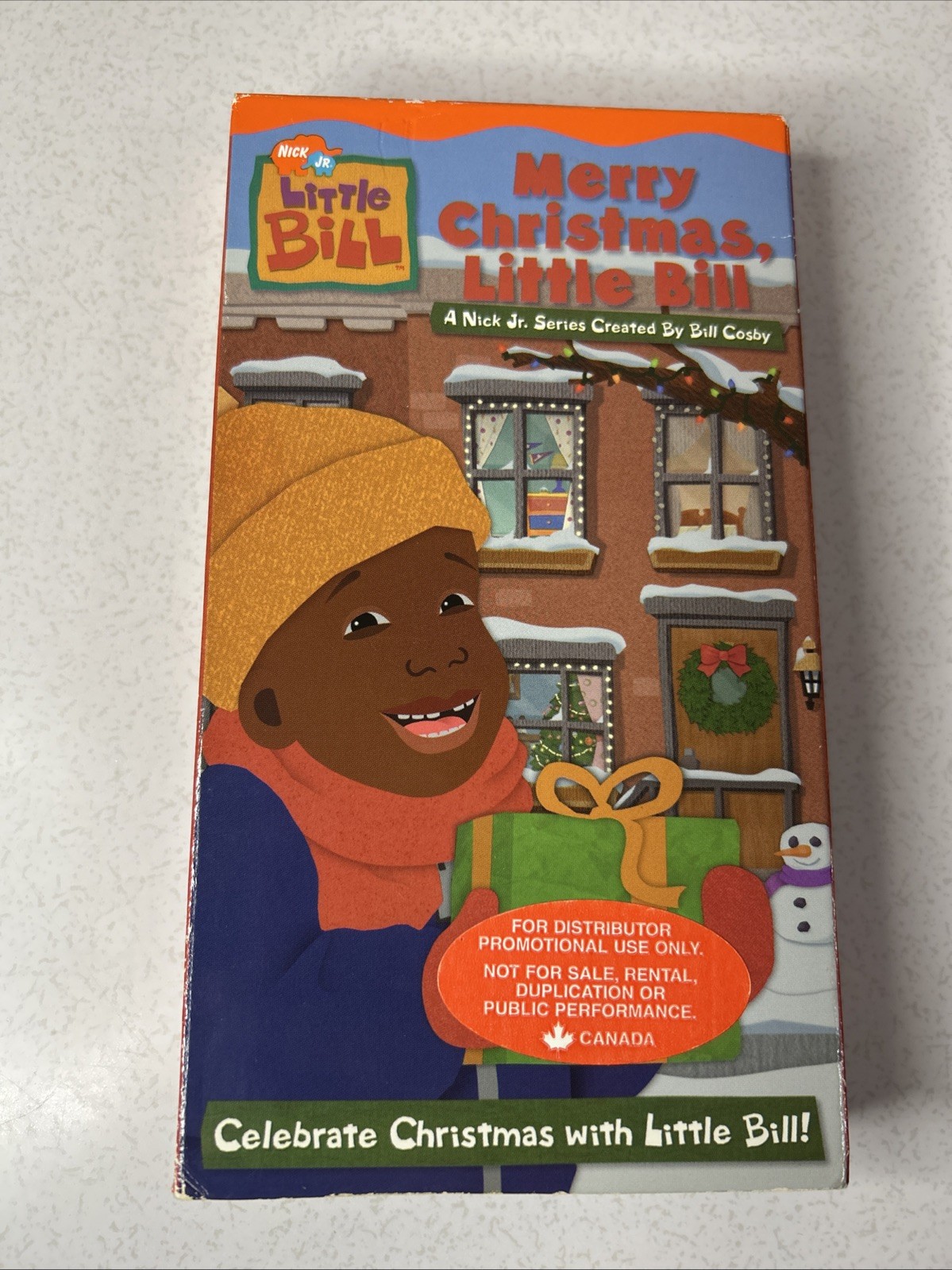 Tested Nickelodeon Vhs Tape Nick Jr Merry Christmas Little Bill