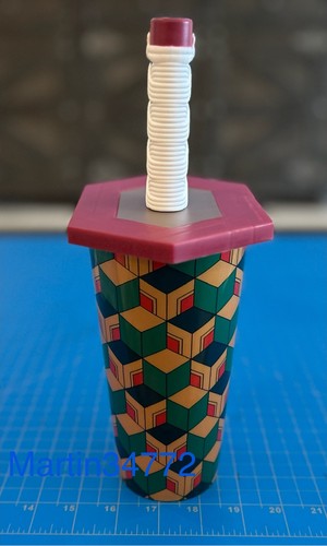 Demon Slayer Infinity Castle Popcorn Bucket Tin + 4 Cups Complete Set ...