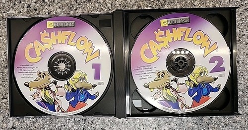 Ca$hflow Board Game Investing 101 Rich Dad w/ 3 Audio CD G101CT1v8 2002 ...