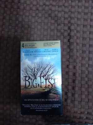 Big fish vhs 2003 Oscar nominee for best music by Danny Elfman | eBay