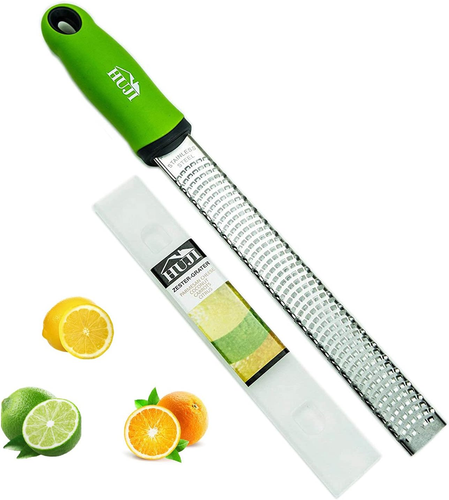 Citrus Zester and Grater: Lemon, Ginger, Garlic, Truffle, Cheese ...