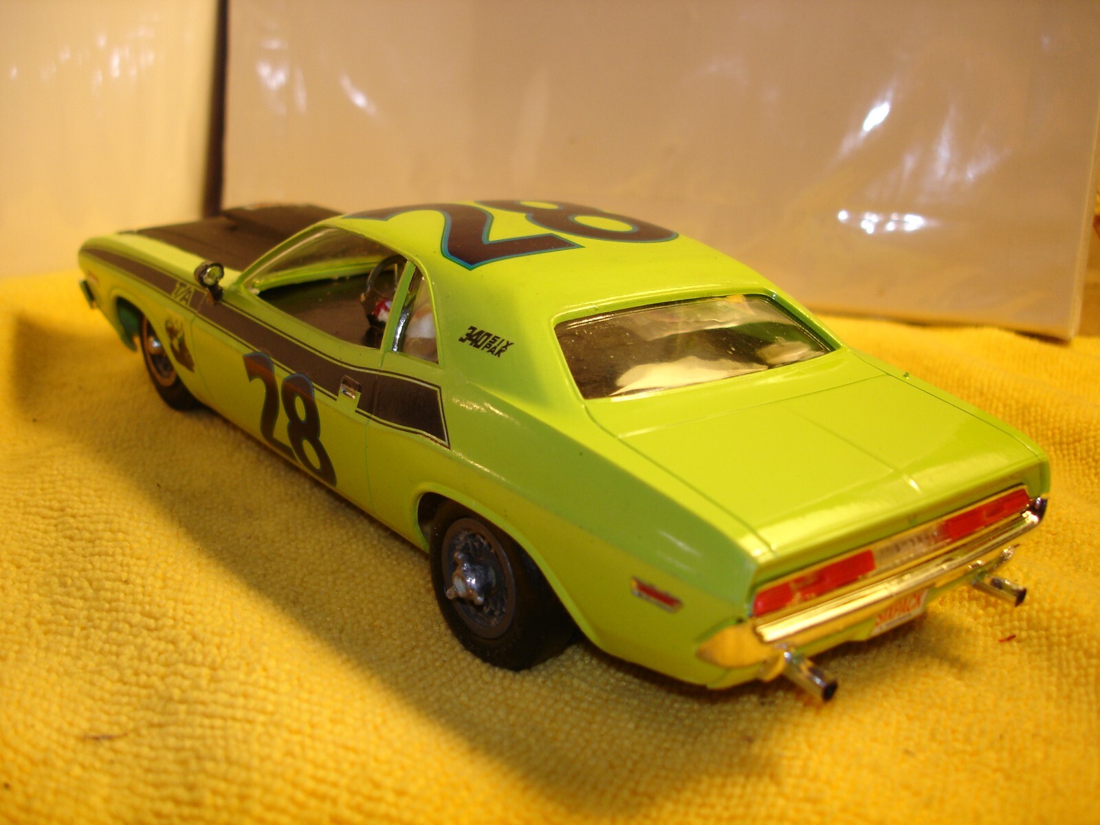 Vintage Rare Monogram Dodge Challenger "6 pack" slot car 1/24 offered ...