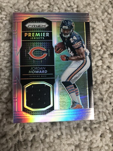 2016 Panini Prizm Premier Jerseys #PPJ-JH Jordan Howard Chicago Bears ...