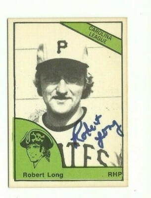 Bob Long 1978 TCMA Salem Pirates signed auto autographed card | eBay