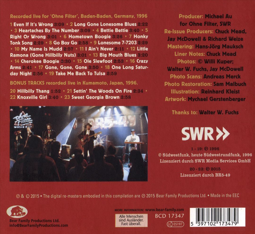 BR5-49 ONE LONG SATURDAY NIGHT, PLUS NEW CD 5397102173479| eBay