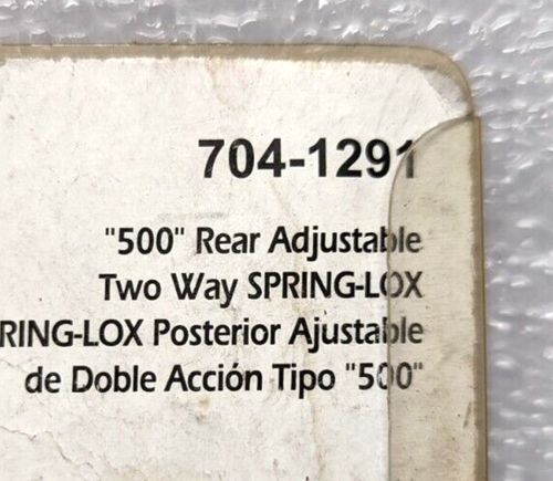 Superior Automotive 500 Two Way Spring-Lox Rear Adjustable 704-1291 NOS ...