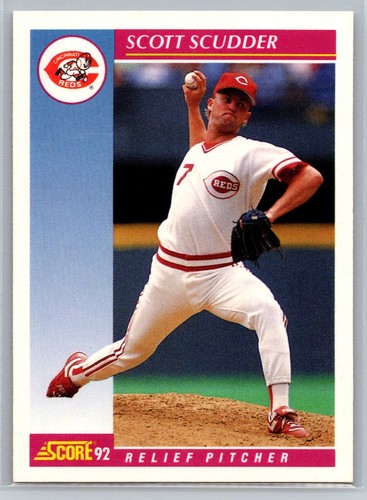 Scott Scudder 1992 Score BASEBALL #209 Cincinnati Reds | eBay