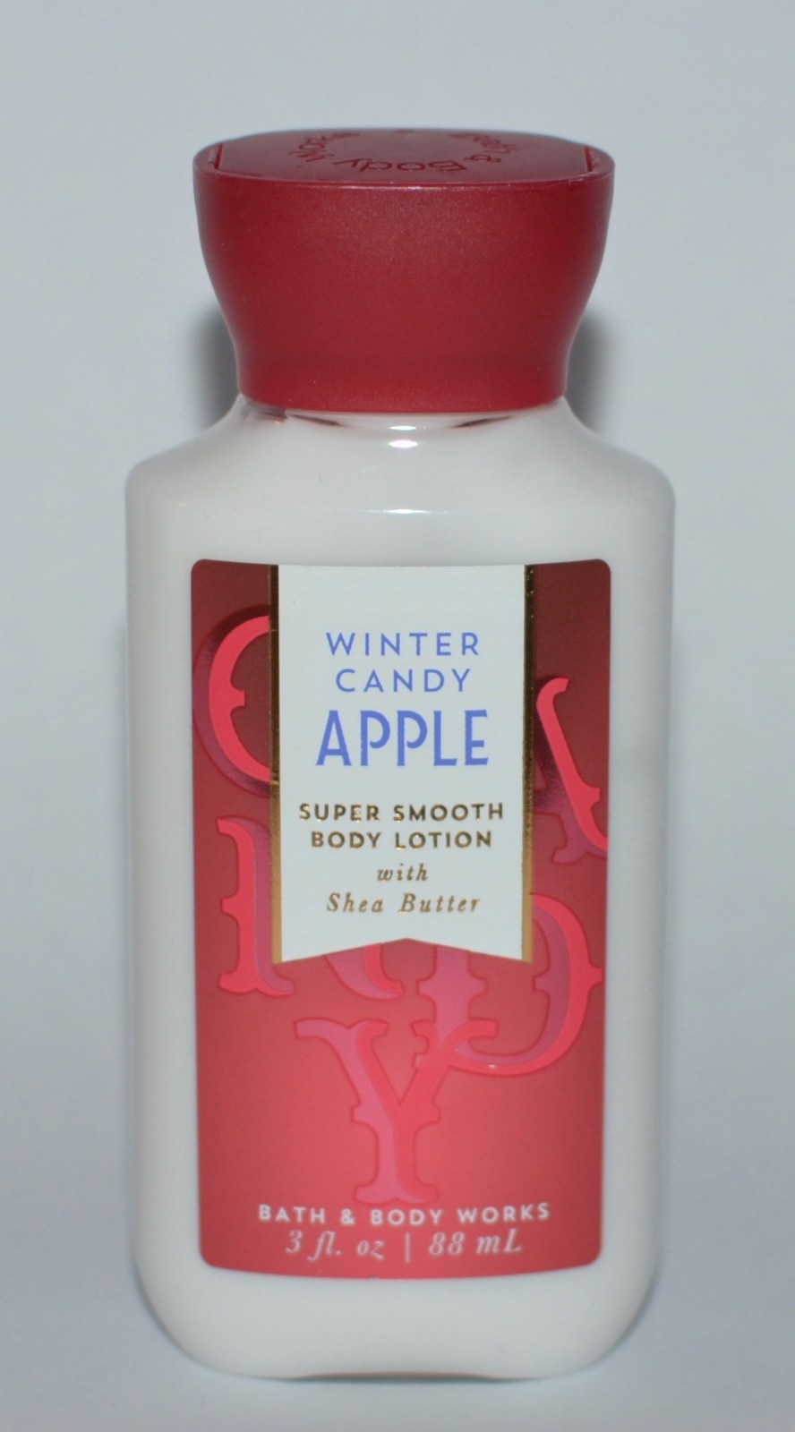 NEW BATH & BODY WORKS WINTER CANDY APPLE BODY LOTION HAND CREAM 3 OZ ...