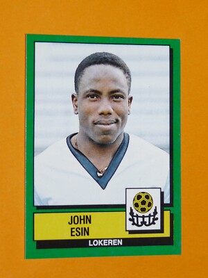 #215 JOHN ESIN LOKEREN PANINI FOOTBALL 89 1988-1989 BELGIQUE | eBay