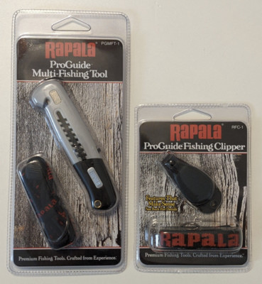 New Rapala Pro Guide Multi Fishing Tool and Pro Guide Fishing Clipper ...