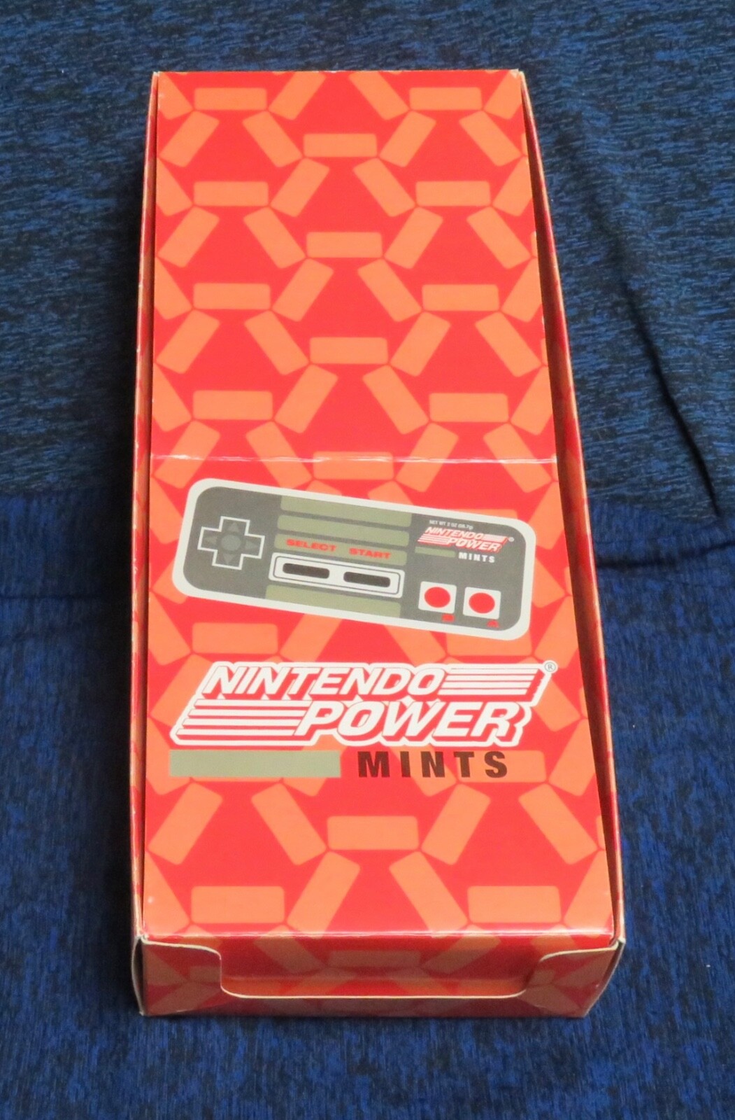 2008 Nintendo Power Mints Display Box Only For NES Controller Tins No ...