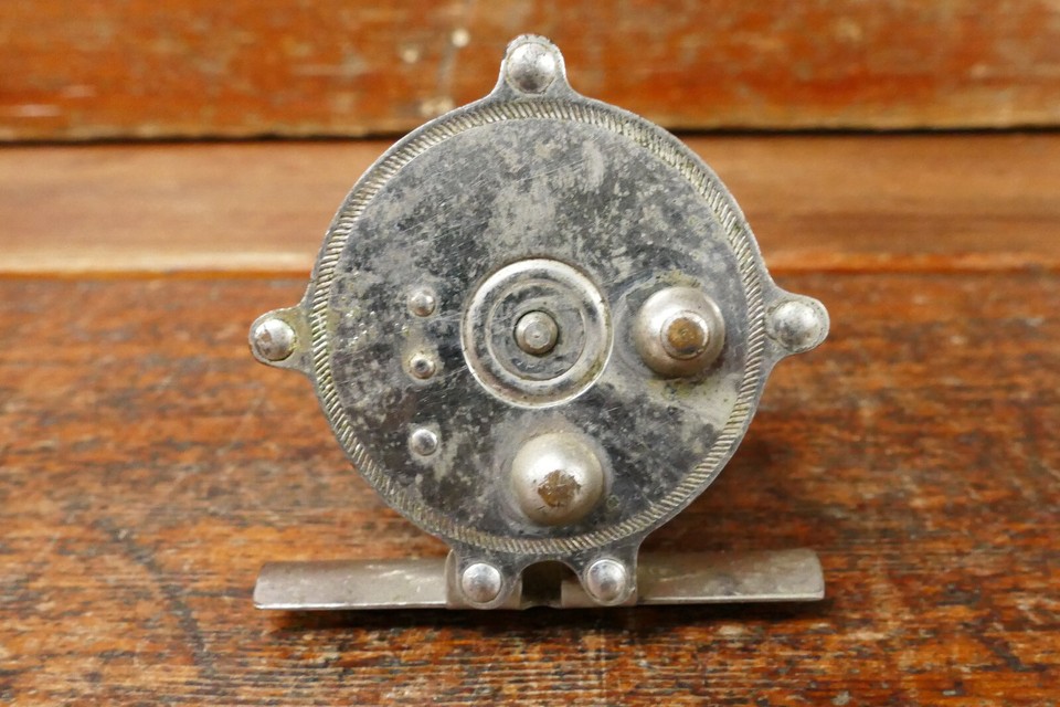 RARE! Vintage 1920s INDIAN Motorcycle #60 FISHING REEL ~ Advertising ...