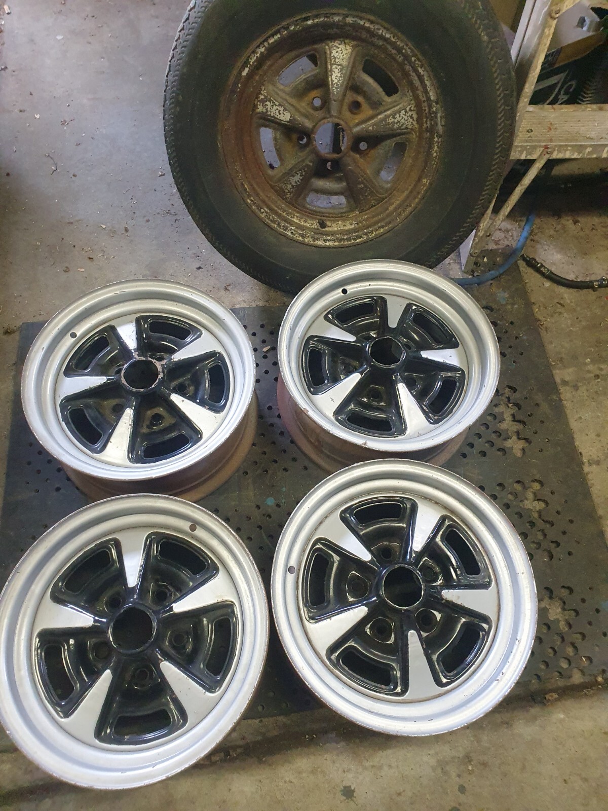 hq gts monaro steel rims wheels 5x 14"x6" used. | eBay Australia