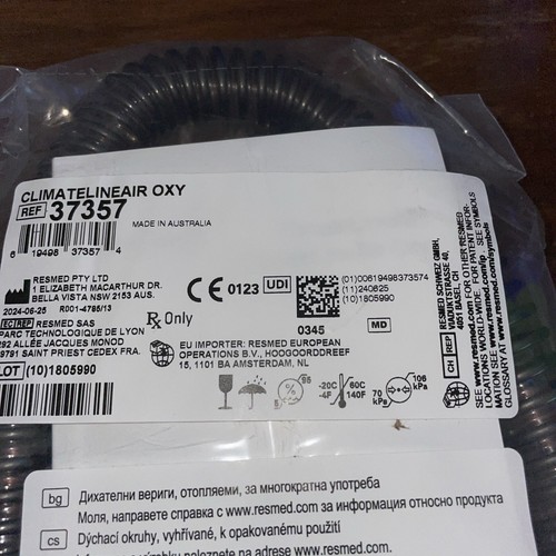 New Sealed Res Med Climate Line Air Hose 37357 | eBay