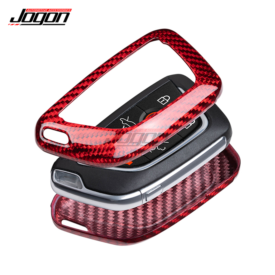 RED Carbon Fiber Remote Key FOB Cover For Corvette C8 Stingray Z06 Z51 ...