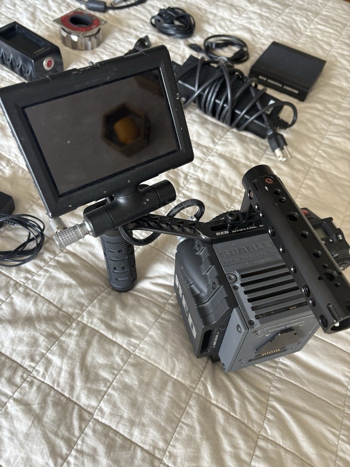 red scarlet mysterium x 5k DSMC1 Camera | READ DESCRIPTION | eBay