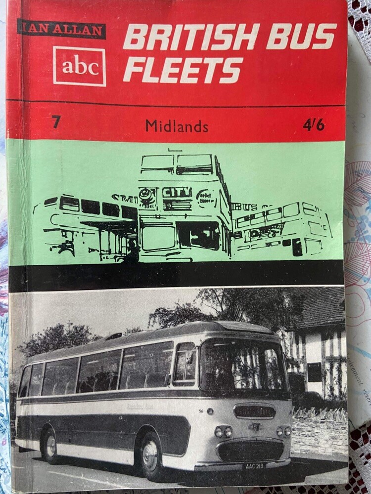 Ian Allan ABC British Bus Fleets 7 Midlands | eBay UK