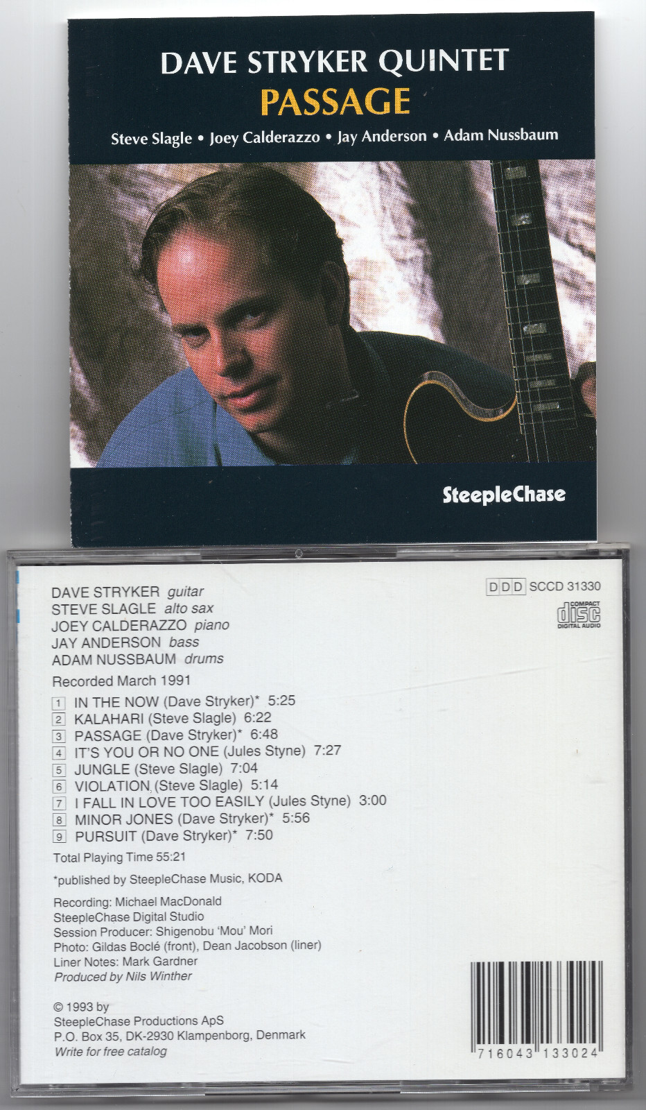 Dave Stryker - Passage, Slagle/Calderazzo/Anderson/Nussbaum 1993 SteepleChase CD | eBay