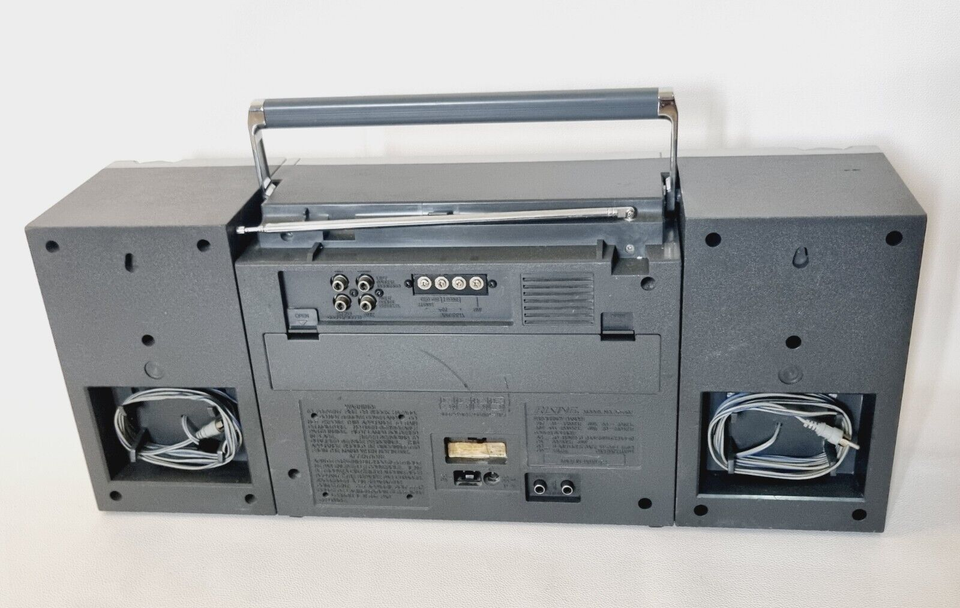 Vintage Rising PC007 Boombox Cassette Player - For parts Only | eBay