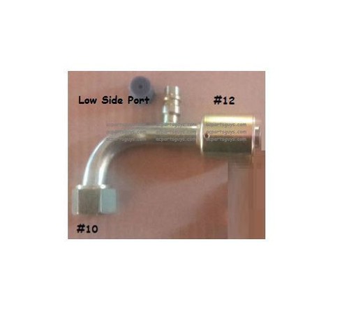 LOW SIDE GM CONVERSION SANDEN SD508 10 - 12 SELTEC AC COMPRESSOR ...