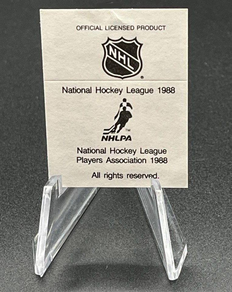1988 Frito Lay Mini NHL Hockey Mini Sticker Steve Yzerman Red Wings NM ...