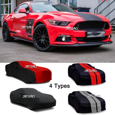 For Ford Mustang Mach 1 Satin Soft Stretch Indoor Car Cover Scratch ...