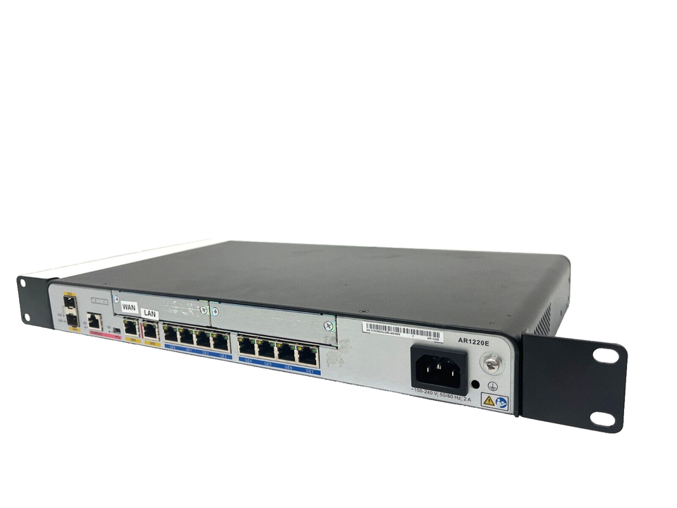 HUAWEI AR1200 SERIES 8-PORT ACCESS ROUTER GIGABIT SWITCH WAN AR1220E ...