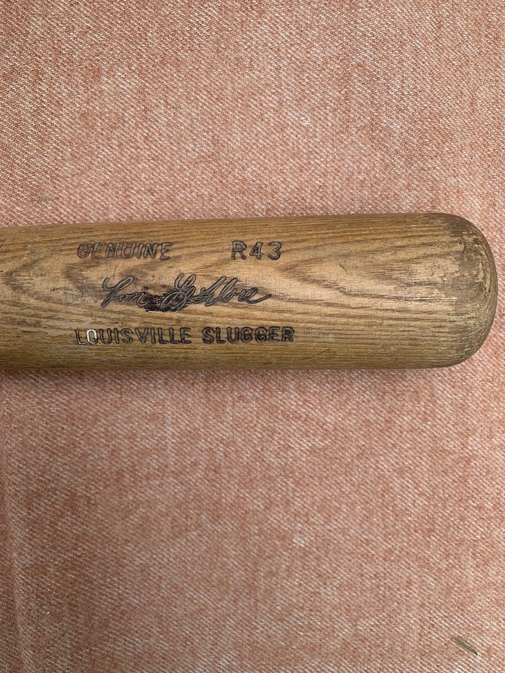 1977-79 Ron LeFlore Game Used Baseball Bat Detroit Tigers Rusty Staub ...