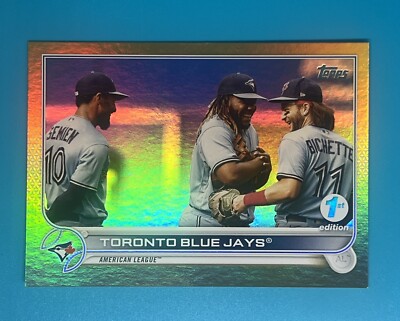 2022 Topps 1st Edition Gold Foil #109 Toronto Blue Jays Team Card | eBay