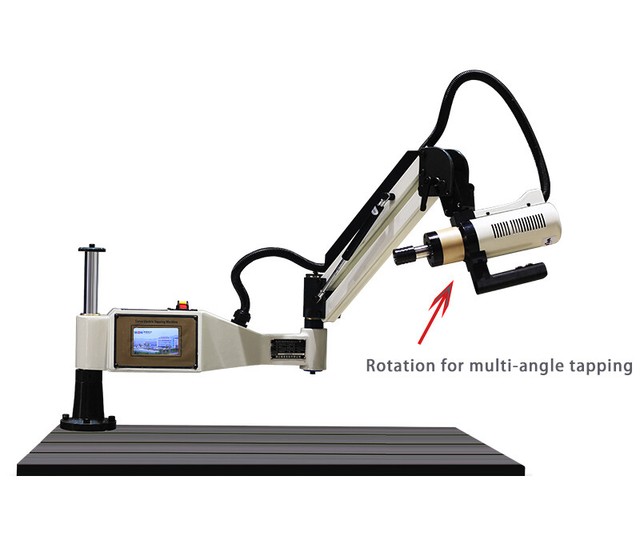 M6-m36 Universal Servo Electric Multi-angle Tapping Machine Metal ...