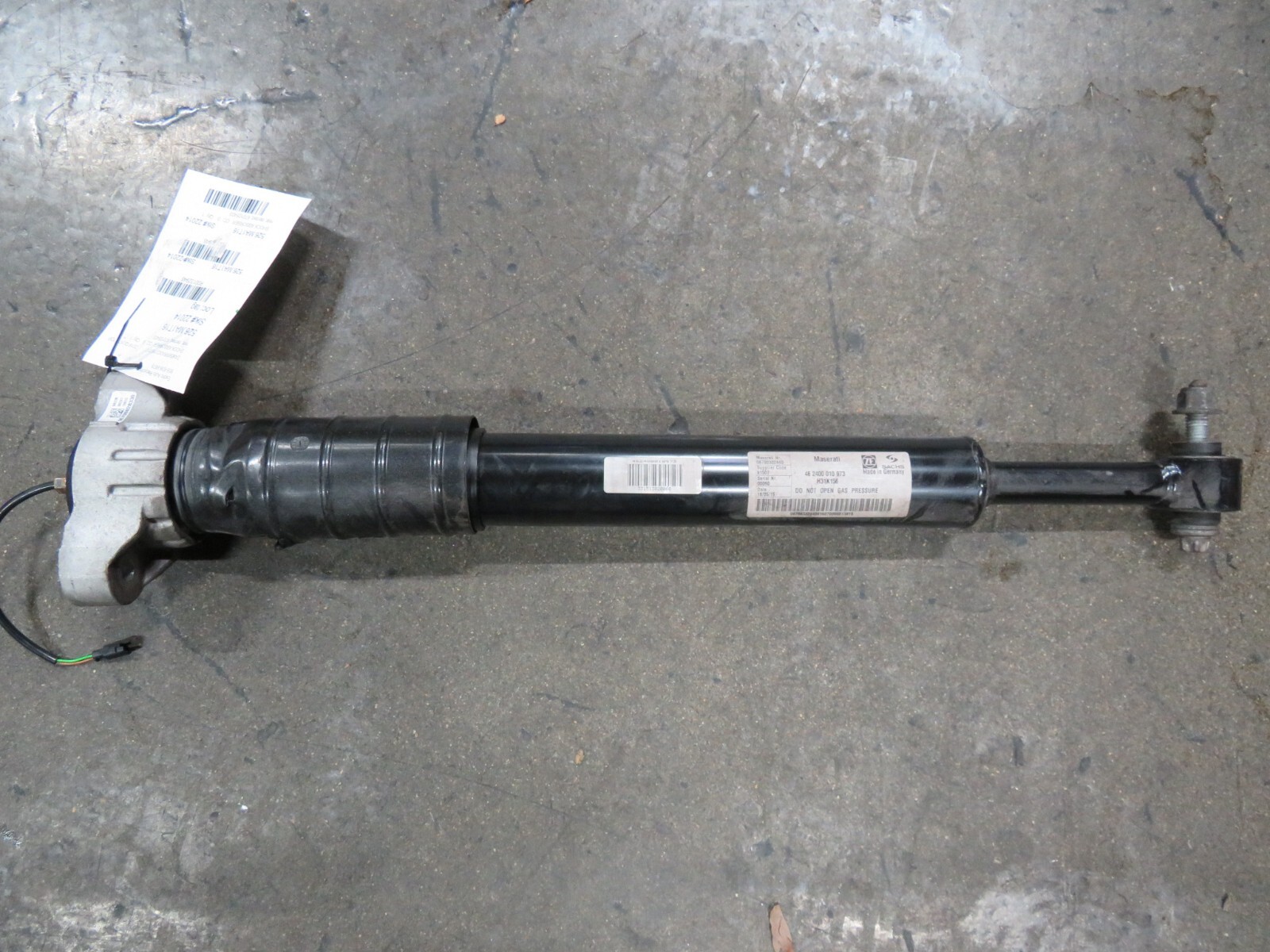 2016 Maserati Quattroporte, Ghibli, Rear Shock Absorber, Used, P/N ...