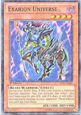 Exarion Universe BP02-EN041 Yu-Gi-Oh! Card Mosaic Light Play 1st ...