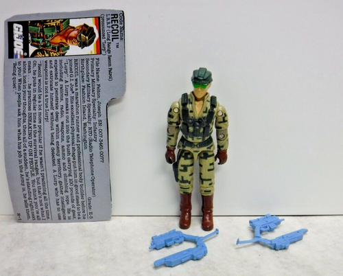 Recoil G.I. Joe Hasbro VTG 1989 4" Figure W/ Card 112223AST-D3 | eBay