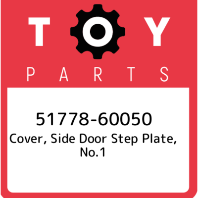 51778-60050 Toyota Cover, side door step plate, no.1 5177860050, New ...