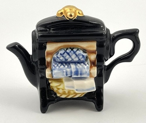 Paul Cardew Miniature Teapot England Tea Time Victorian Doll House ...