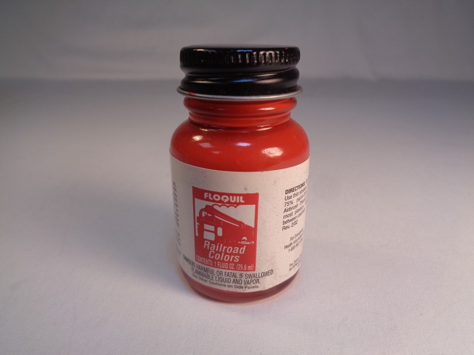 Floquil Railroad Colors ATSF Red 1 Fluid Ounce Paint #F110176 | eBay