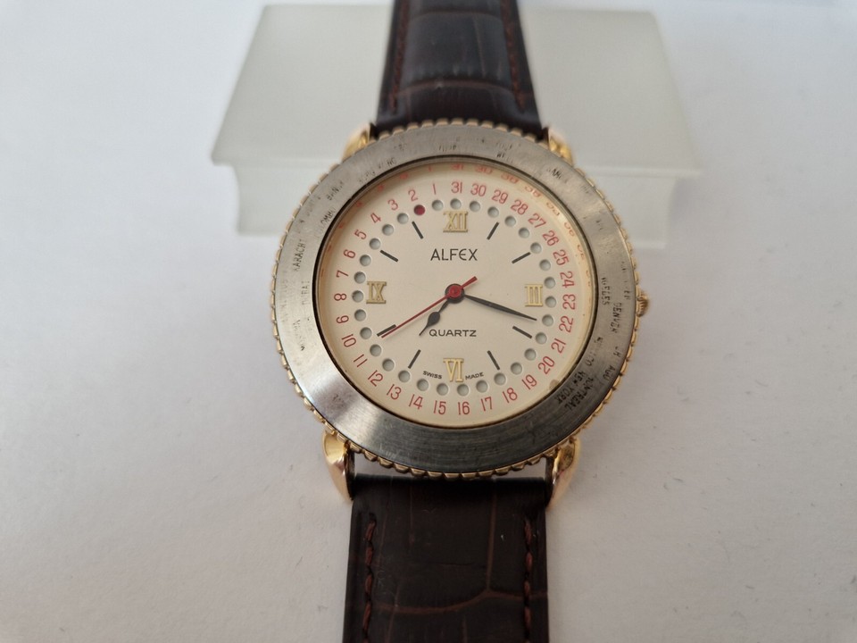 Alfex Watch Quartz Movement - Date Pointer For Men | eBay