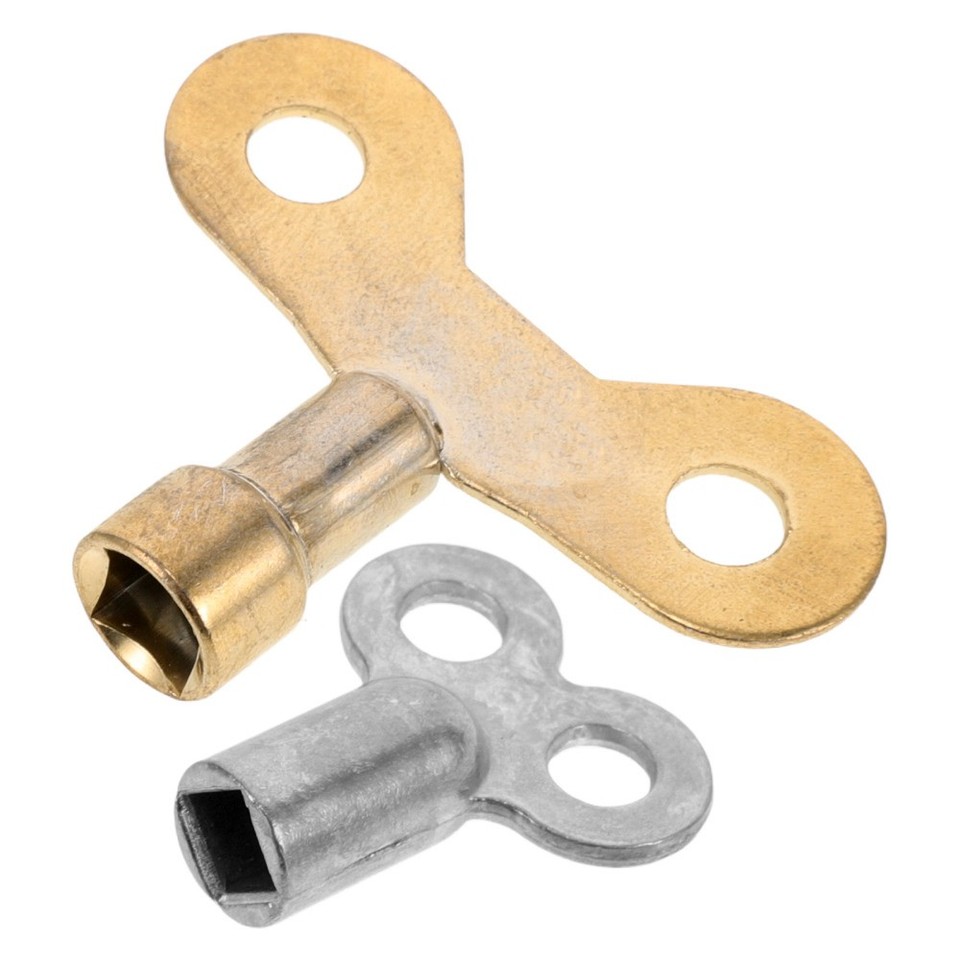 2 Pcs Universal Radiator Key Bleeding Air Valve Keys Bleeder Plumbers ...