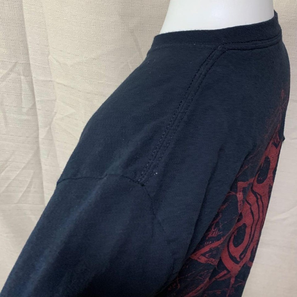 Rock Band T-Shirt Men's Slipknot Cotton Black Black | eBay UK