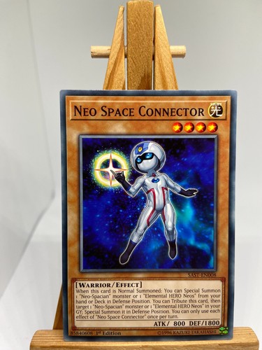 Neo Space Connector - 1st Edition SAST-EN008 - LP - YuGiOh | eBay