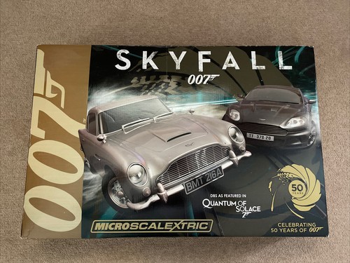 Micro Scalextric James Bond 007 Skyfall 50th Anniversary Quantum Of ...