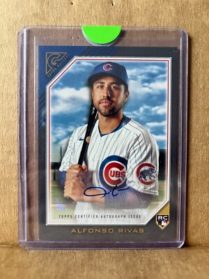 Alfonso Rivas 2022 Topps Gallery Rookie Auto RC RA-ARI | eBay