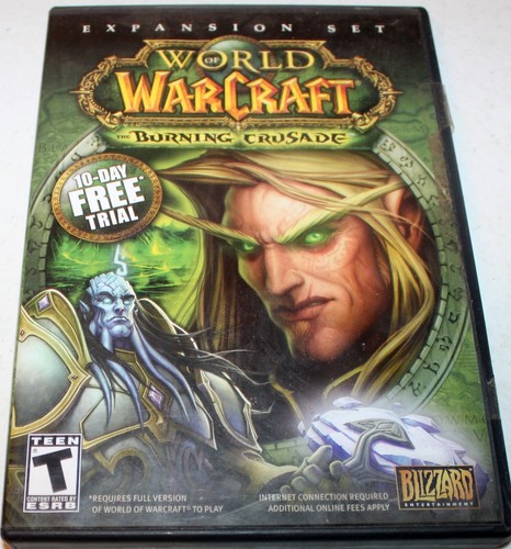World of Warcraft: The Burning Crusade Expansion Set (PC DVD) Blizzard ...