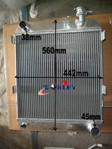 Aluminum Radiator for Ford Model T Bucket Chevy 350 1924-1927 3 Row ...