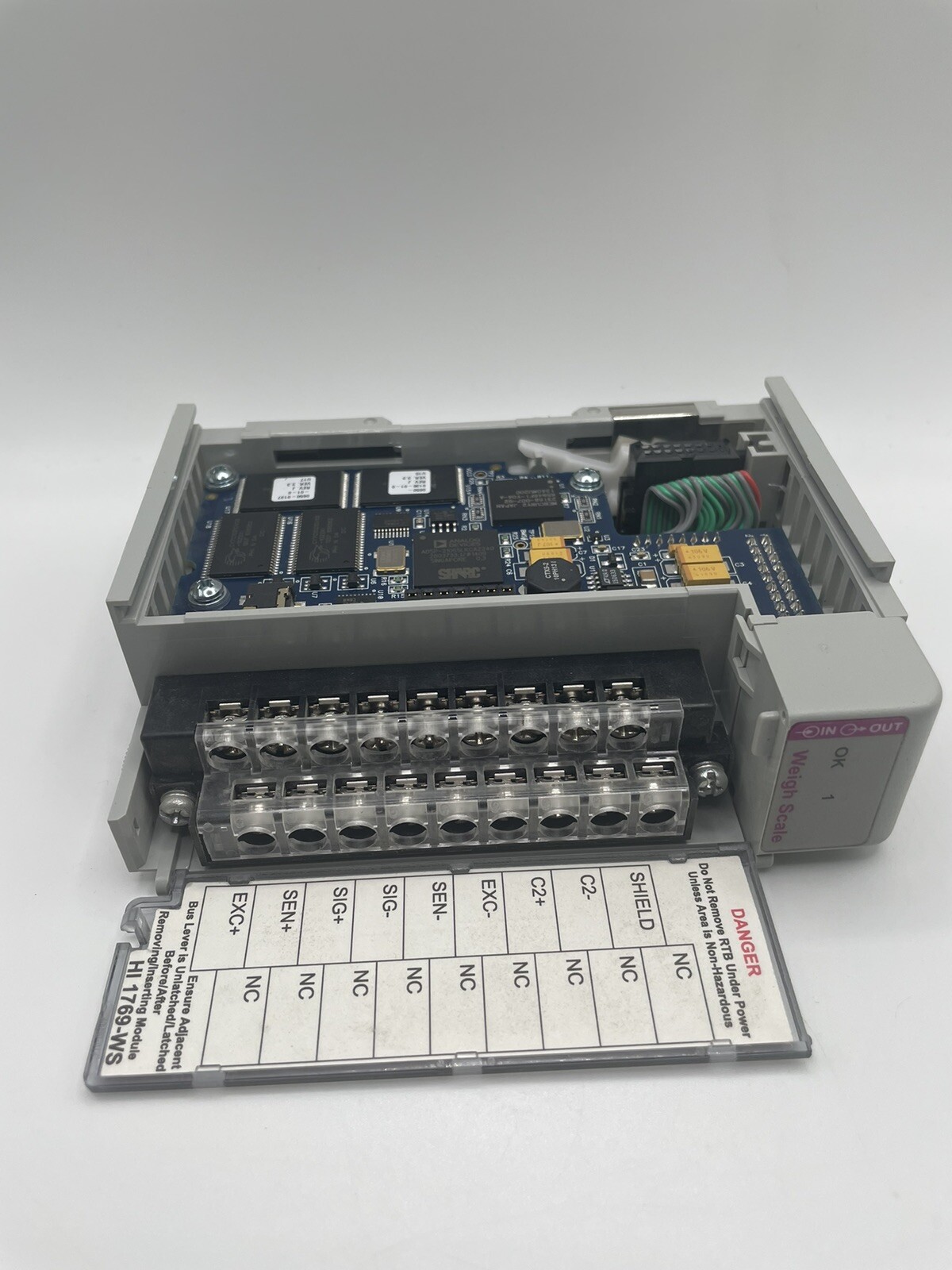 Allen-Bradley Hardy Instruments HI 1769-WS CompactLogix Weigh Scale ...