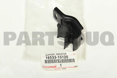 1653315120 Genuine Toyota SUPPORT, RADIATOR, UPPER 16533-15120 | eBay